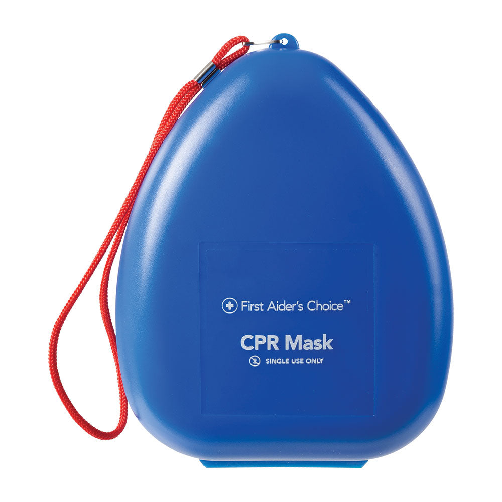 First Aider's Choice CPR Mask and Case — Trafalgar First Aid