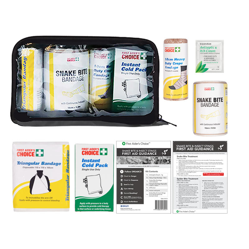 First Aid Kit Module - Snake Bite and Insect Stings — Trafalgar First Aid
