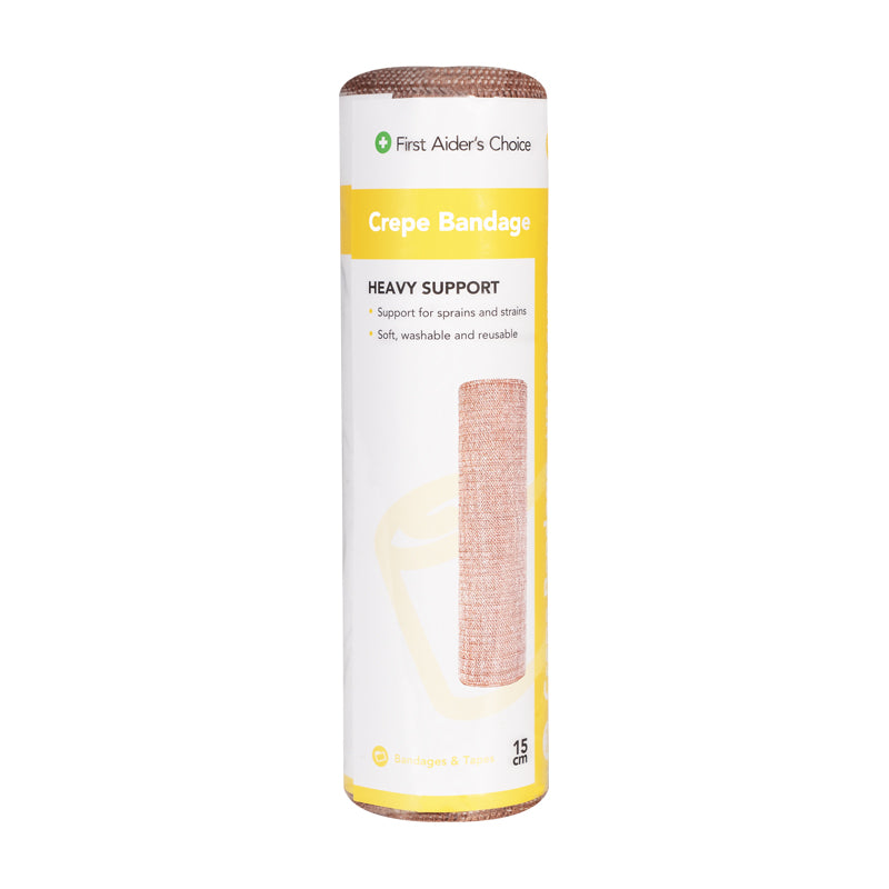 First Aiders Choice Heavy Support Crepe Bandage, 15cm (W) — Trafalgar ...
