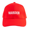 Warden Cap Red — Trafalgar First Aid