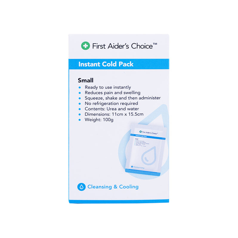 First Aider's Choice Instant Cold Pack, Small — Trafalgar First Aid