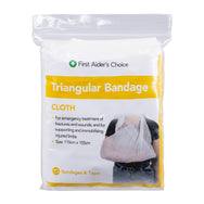 First Aider's Choice Triangular Cloth Bandage, 110cm x 155cm ...