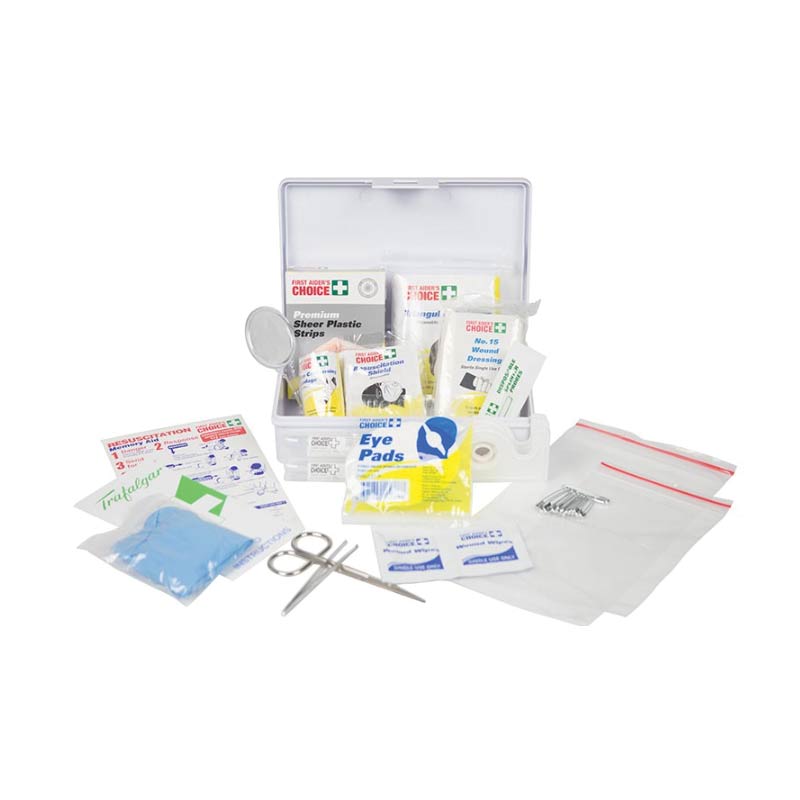 Vehicle Low Risk First Aid Kit (Hard Case) - Trafalgar First Aid