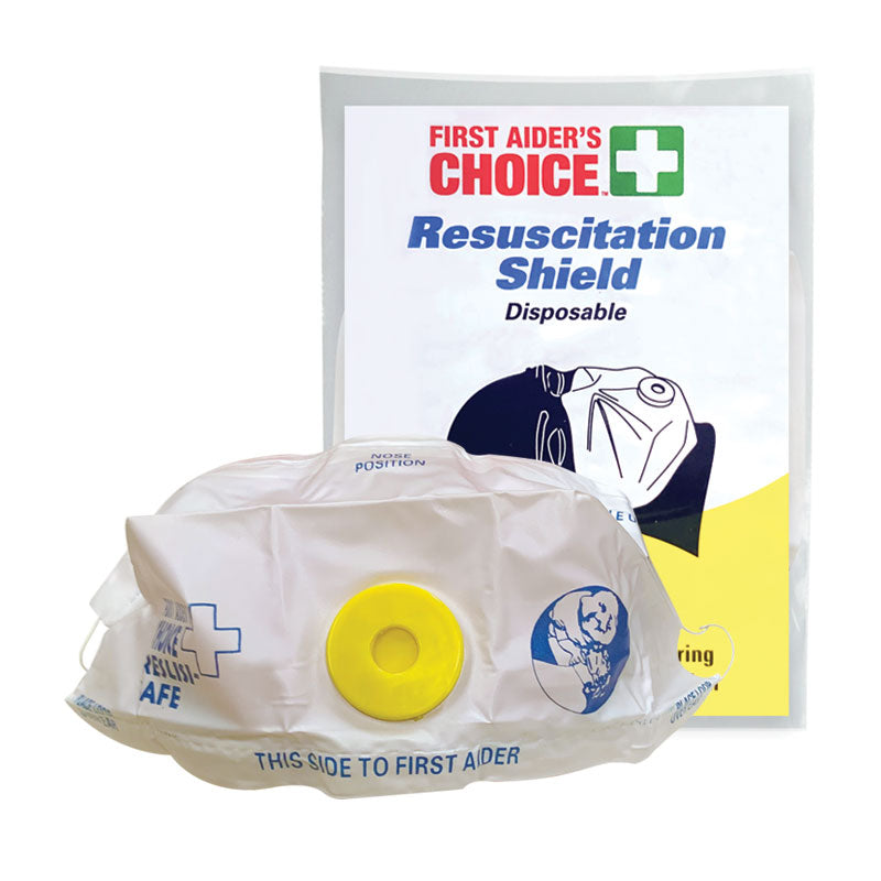 Disposable Resuscitation Shield — Trafalgar First Aid